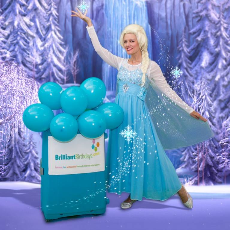 Queen Elsa Lookalike Party Brilliant Birthdays - Book Now 07824516586