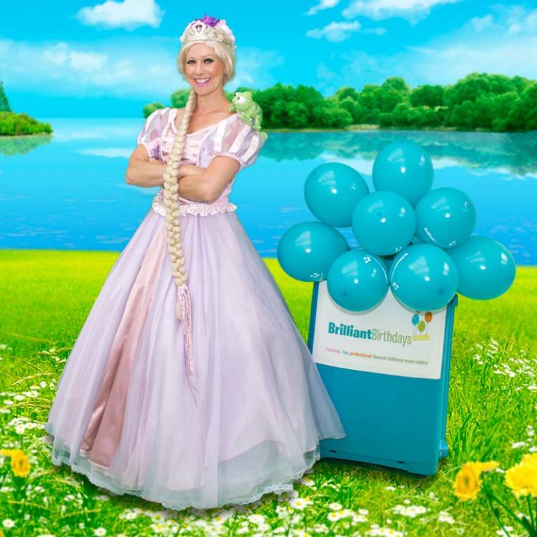 Rapunzel Lookalike Party - Brilliant Birthdays - Book Now 07824516586