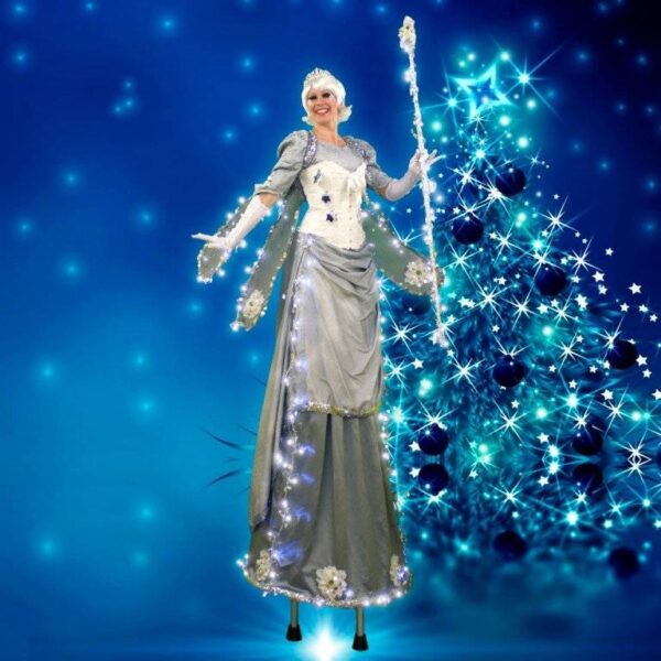 Christmas Fairy Stilt Walker Children’s Themed Christmas Fairy Party ...