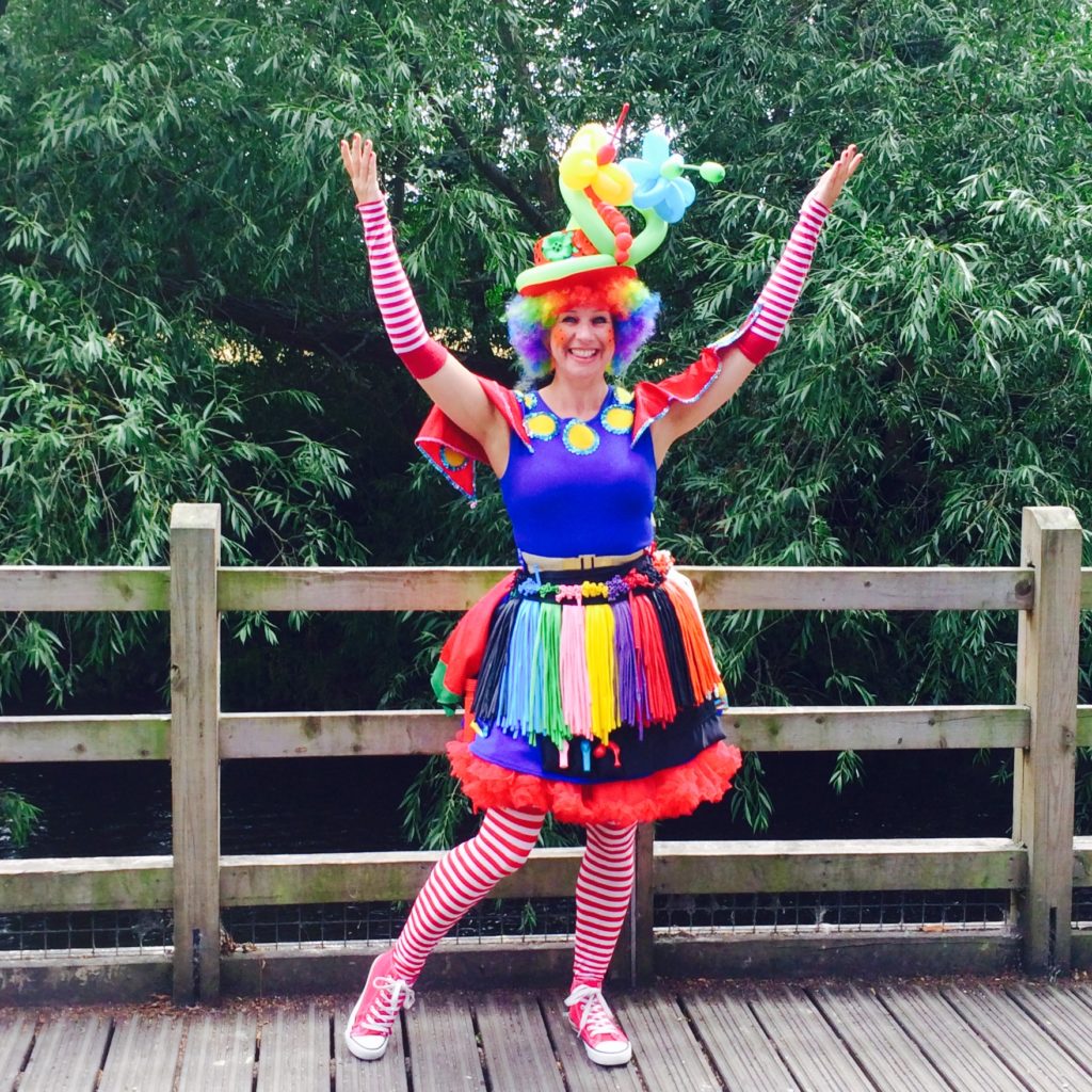Amazing Clumsy Clown Balloon Modellers for Hire from Brilliant Birthdays