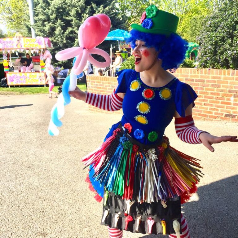Amazing Clumsy Clown Balloon Modellers for Hire from Brilliant Birthdays