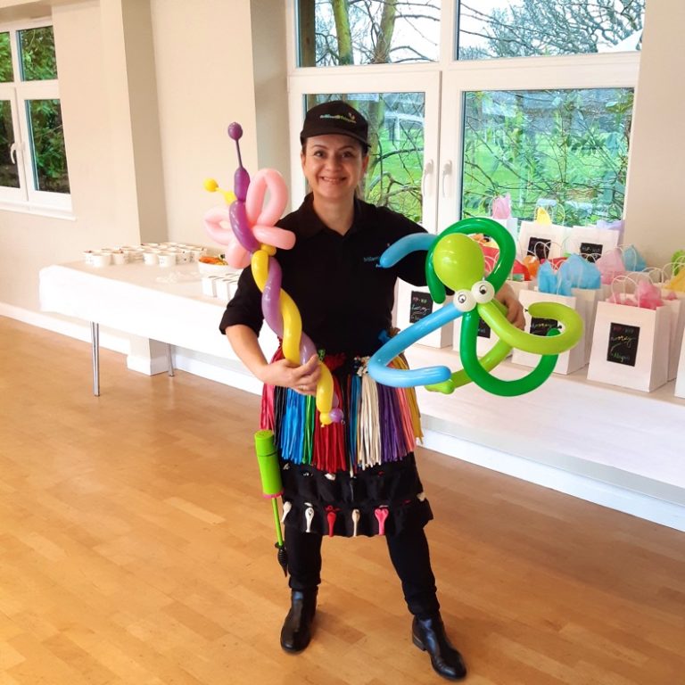 Talented NTNP Balloon Modellers Available for hire - Call Today 07824516586